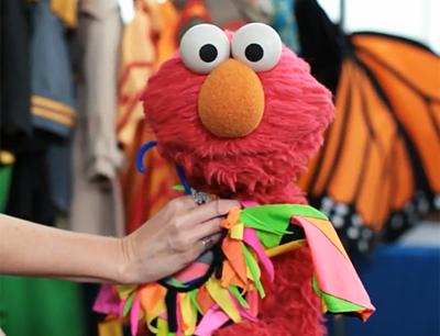 Elmo = fashion icon
