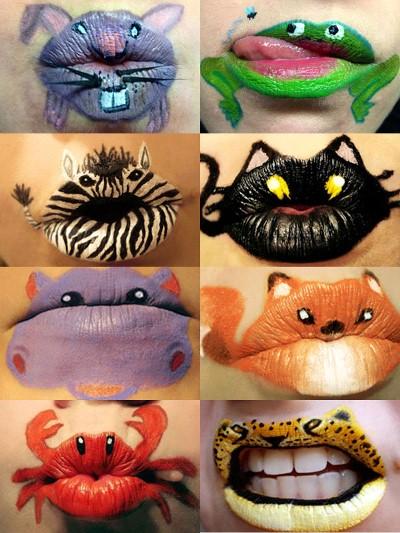 Animal lips