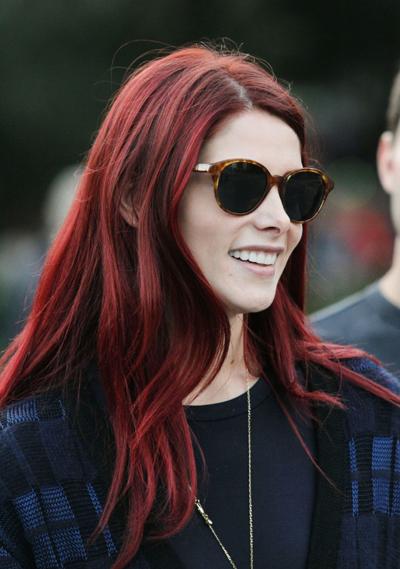 Ashley Greene = redhead