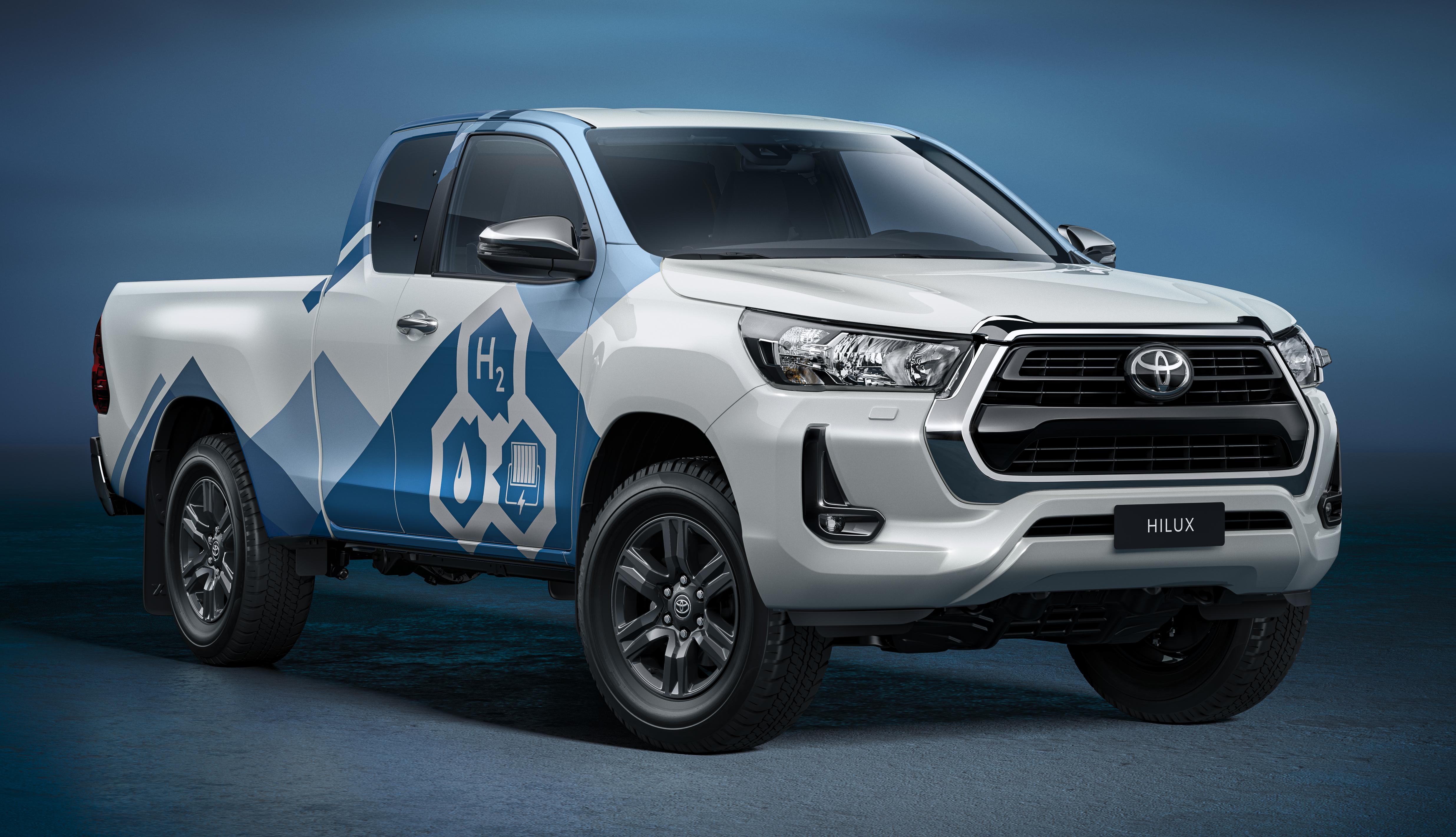 Le pick-up Toyota Hilux adopte l’hydrogène