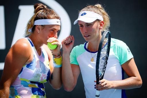 Elise Mertens neemt met Sabalenka eerste horde in dubbelspel Roland Garros Elise Mertens neemt met Sabalenka eerste horde in dubbelspel Roland Garros