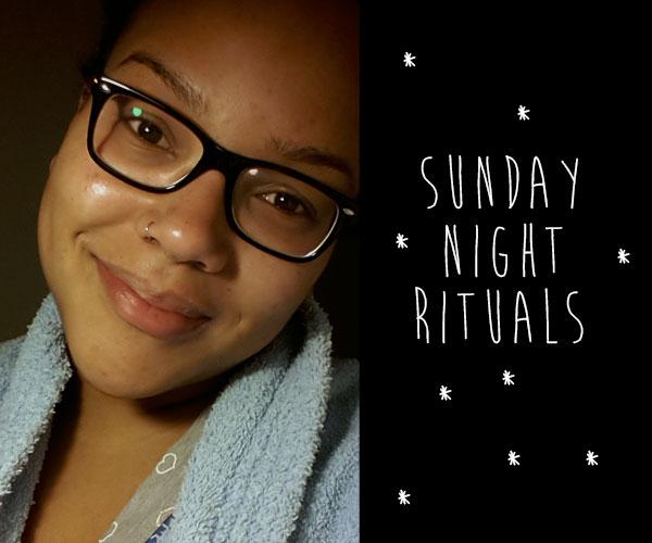 Sunday night rituals
