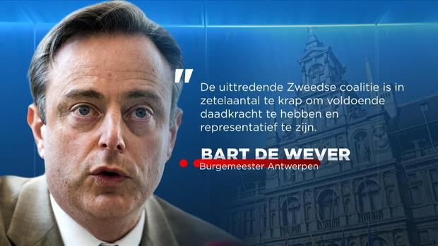 De Wever wil coalitie met sp.a en Open Vld in Antwerpen