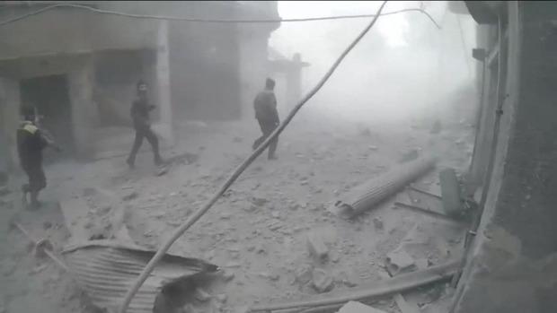 Gifgas gebruikt bij aanval Oost-Ghouta?