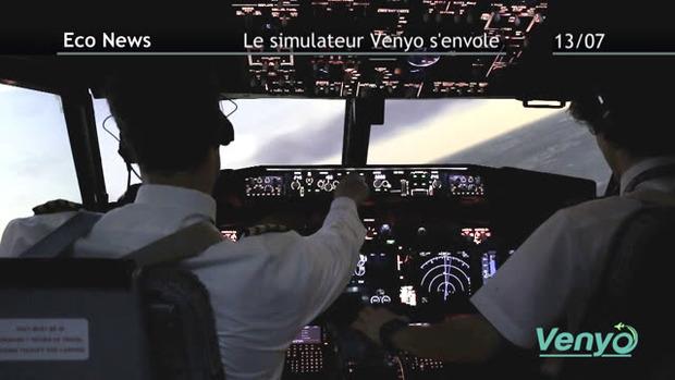 Le simulateur Venyo s'envole 13/07/16 - Trends-Tendances