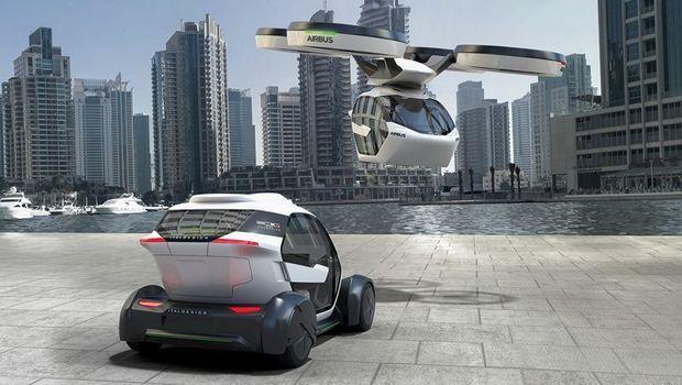 Audi en Airbus tonen autodrone