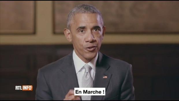Barack Obama affiche son soutien à Emmanuel Macron