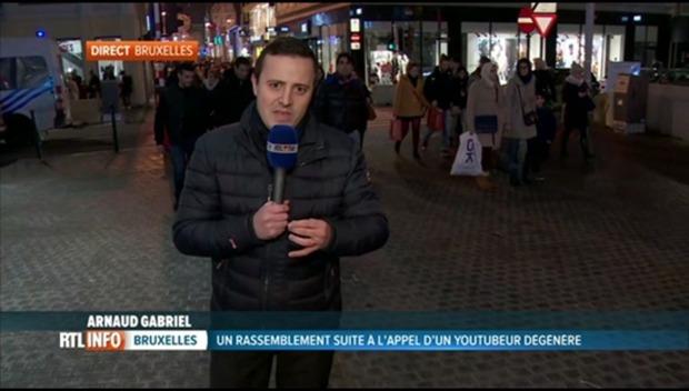 Emeutes à Bruxelles: Arnaud Gabriel est en direct du centre ville