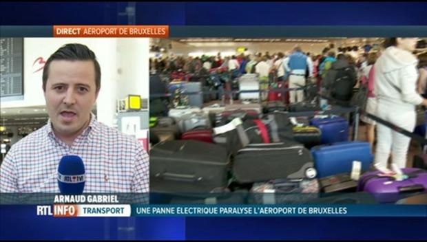 Arnaud Gabriel est en direct de Brussels Airport