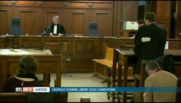 Léopold Storme est libéré sous conditions