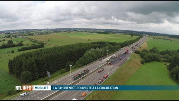 Réouverture de la E411 dès ce soir
