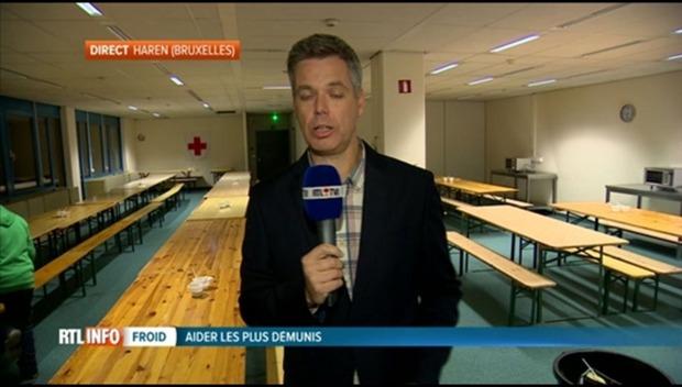 La Croix-Rouge ouvre un centre d'accueil pour SDF à Haren (Bruxelles)