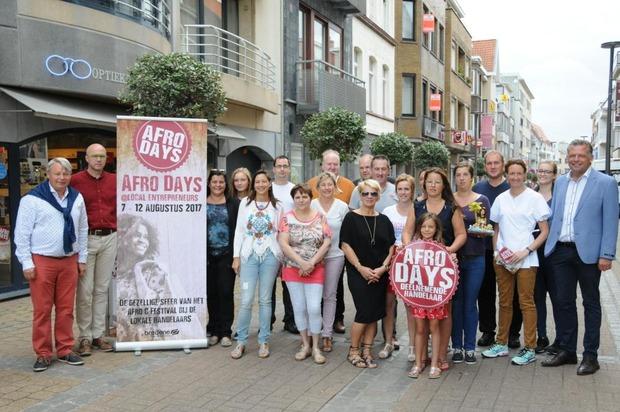 Afro Days brengt Afro C Festival naar de handelszaken van Bredene - KW.be