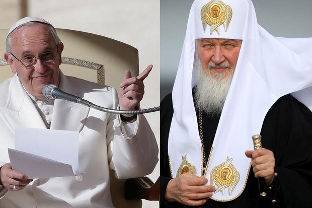 Le pape rencontre le patriarche russe: une première en 1000 ans