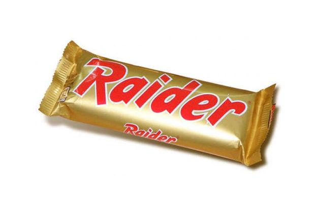 Chocolade gaat retro: Twix wordt weer Raider