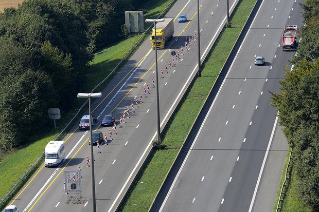 Les travaux terminés, réouverture de l'autoroute E42 à La Louvière