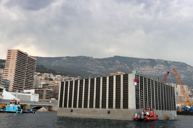 Monaco gagne du terrain grâce à ce premier "caisson" d'urbanisation en ...