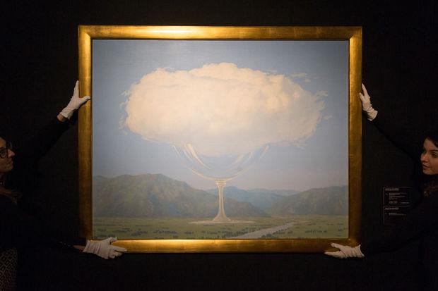 René Magritte succède à la Sabena comme exposition temporaire à l'Atomium