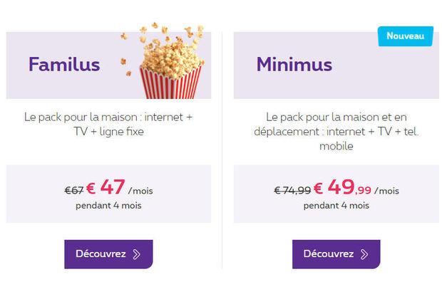 Proximus dissimule une hausse de prix en lançant un nouveau pack de ...