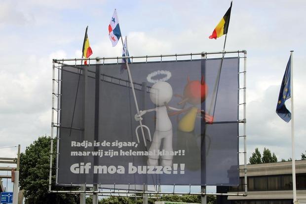 Rode Duivels, gif moa buzze - KW.be