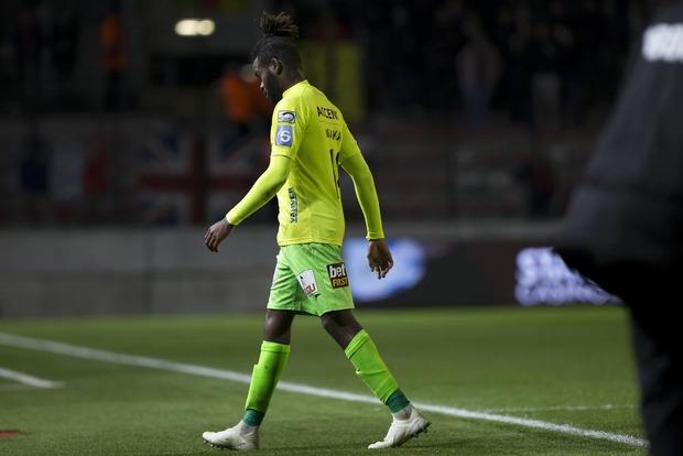 Nkaka (KVO) krijgt een speeldag effectieve schorsing - KW.be