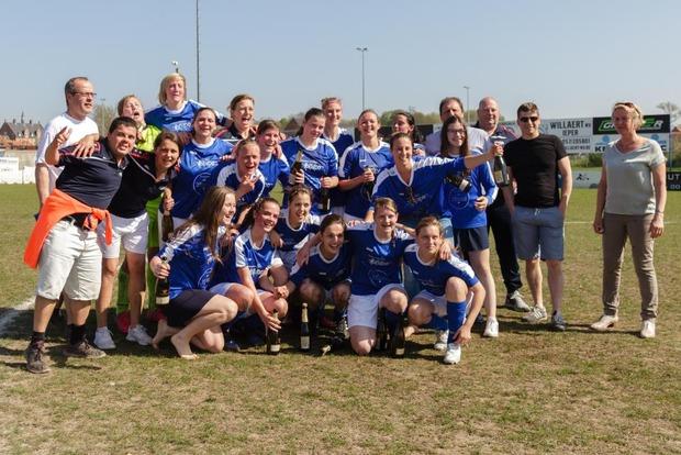 Dames SC Zonnebeke mogen titel in tweede provinciale B vieren - KW.be