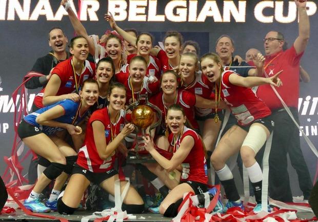 Manon Stragier wint volleybeker met Asterix Avo Beveren - KW.be