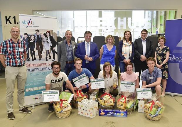 Studenten bedenken pastashaker voor Soubry in Roeselare - KW.be