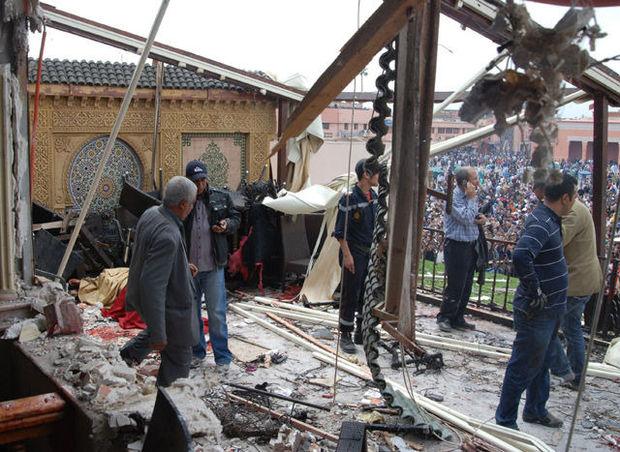 Maroc: explosion dans le centre touristique de Marrakech, 14 morts