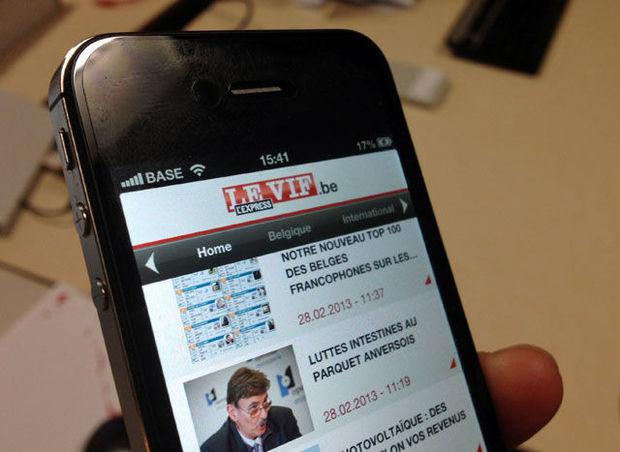 LeVif.be lance de nouvelles applications