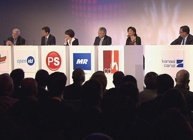 Le débat exclusif des 10 grands partis de Belgique (1ère partie ...