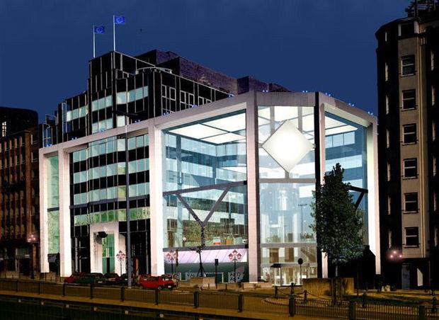 L'Union européenne dans le White Atrium à Bruxelles - Trends-Tendances