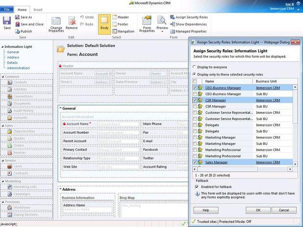 Microsoft Dynamics CRM 2011 in screenshots