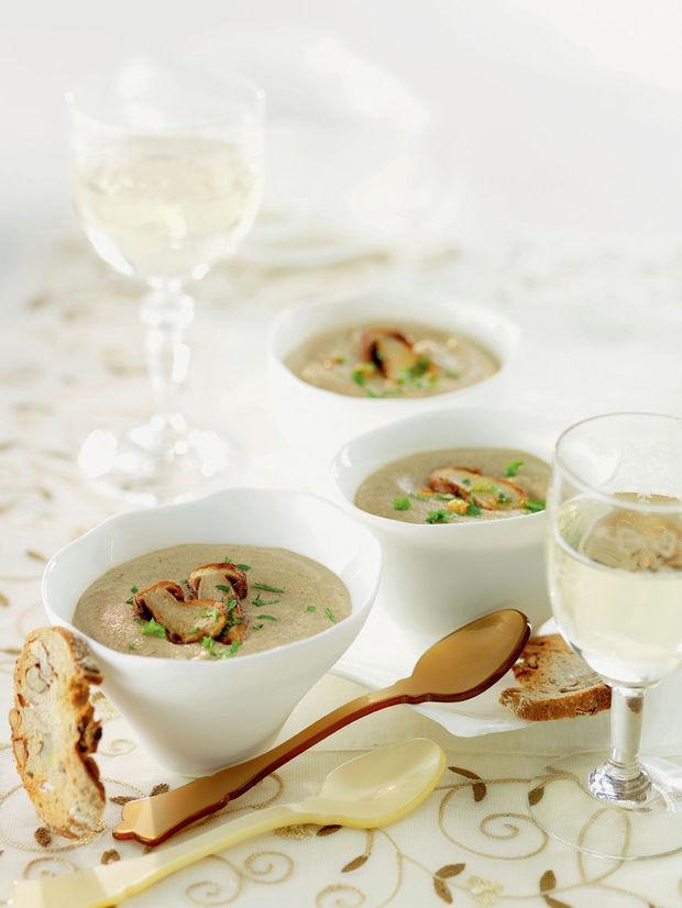 Velouté aux cèpes