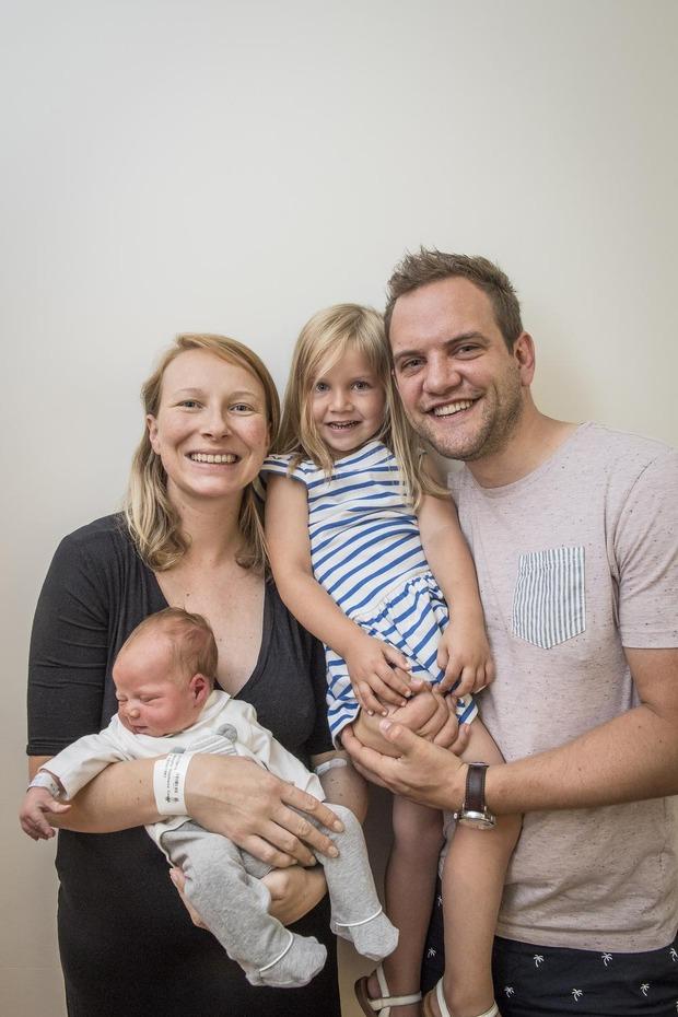 Noud is de jongste spruit van Stephanie Spruytte en Bernd Carette uit ...