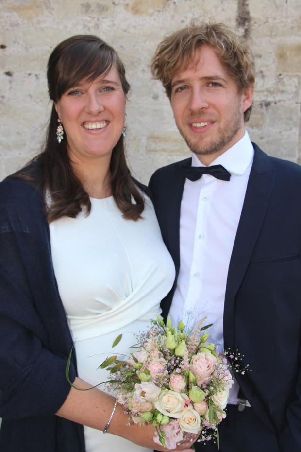 Stéphanie en Koen geven elkaar hun jawoord - KW.be