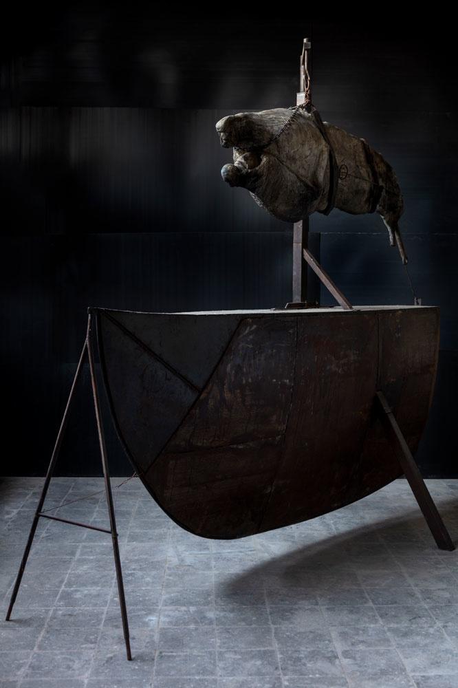 In beeld: Udsjuen, Koenraad Tinel exposeert 70 beelden en 90 tekeningen ...