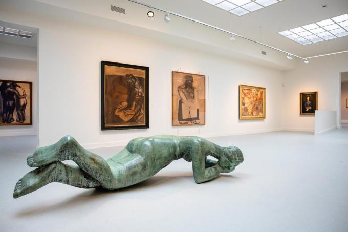 Niobe-beeld van Permeke is mysterieus verdwenen uit Brugge - KW.be