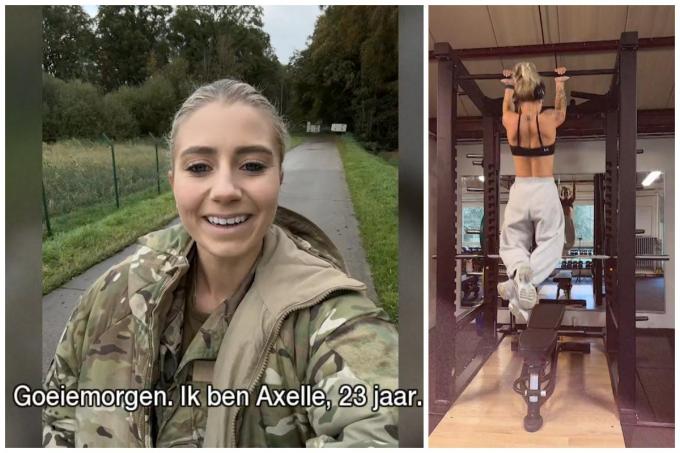 Man Bijt Hond volgt deze week bodybuilder Axelle (23) uit Harelbeke ...