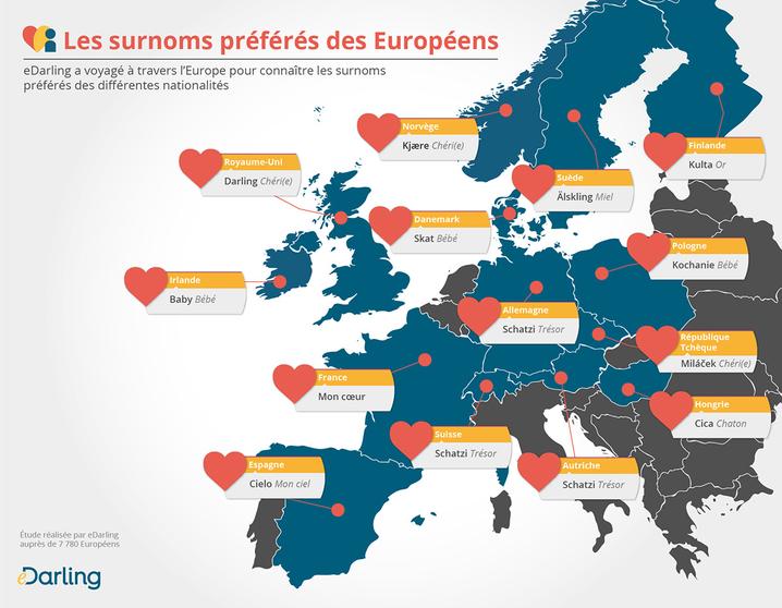 Quels Sont Les Noms Amoureux Pr f r s Des Europ ens Quels Sont Les Noms Amoureux Pr f r s Des Europ ens
