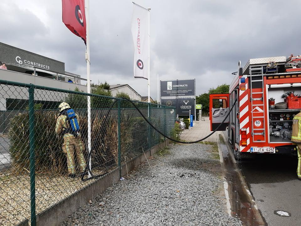 Brandweer blust brand bamboe - KW.be
