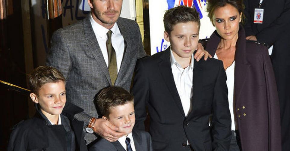 Beckhams zijn best geklede familie