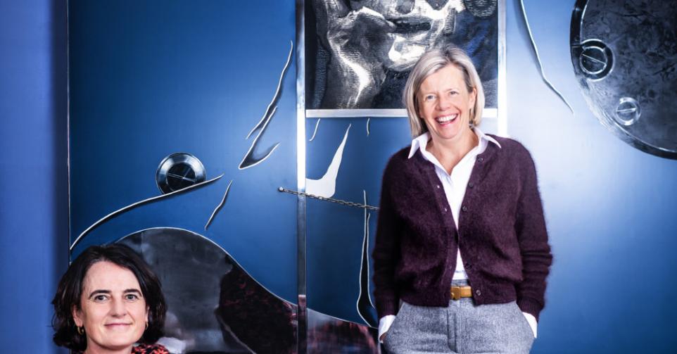 Séverine Vermeire en Evelyne Terryn (rector en vicerector KU Leuven ...