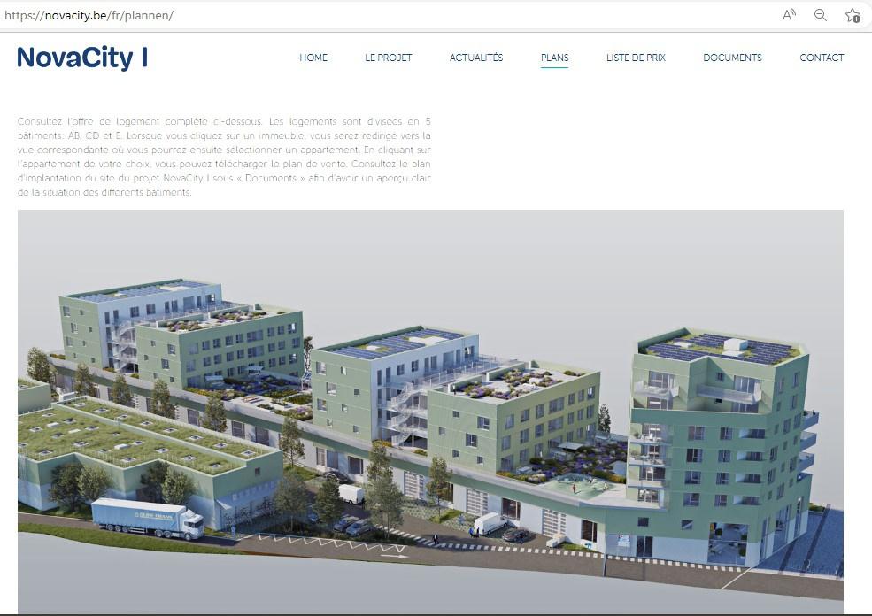 La première phase du quartier NovaCity à Anderlecht a été inaugurée ...